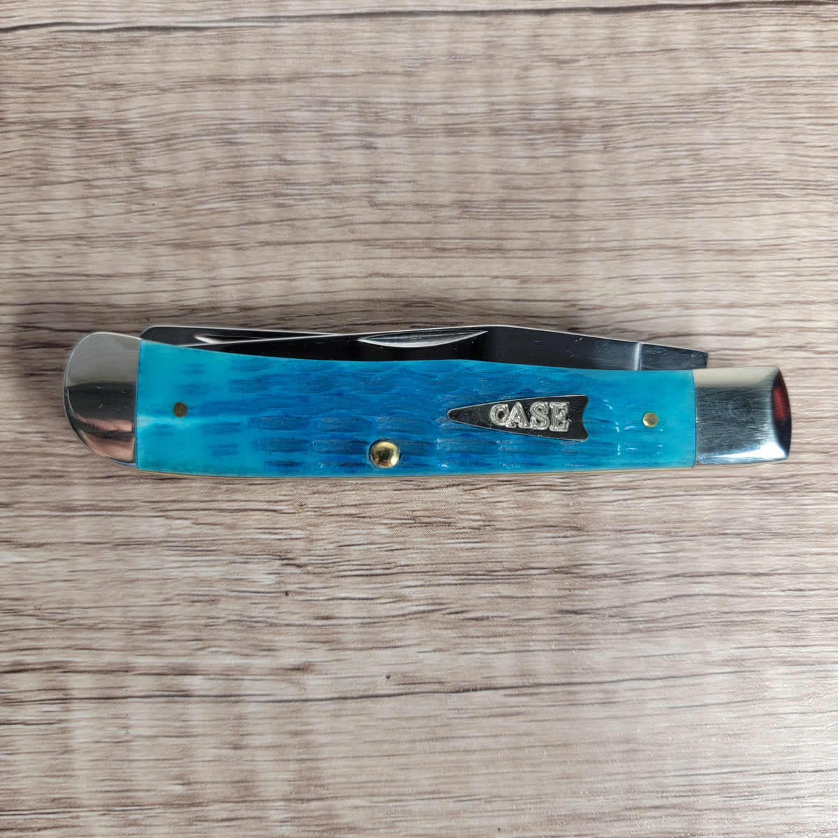 Case Sky Blue Trapper – Bbrosleather